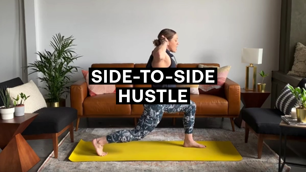 Just5 Workout: Side-to-Side Hustle - KaisaFit